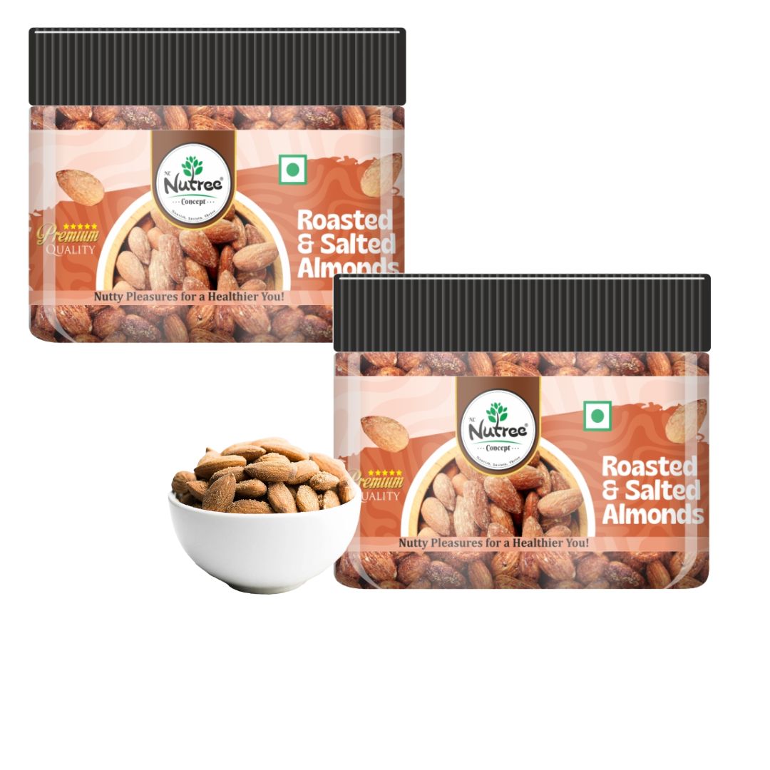 Nutree Crispy Roasted & Salted Almonds – Nutree Concept